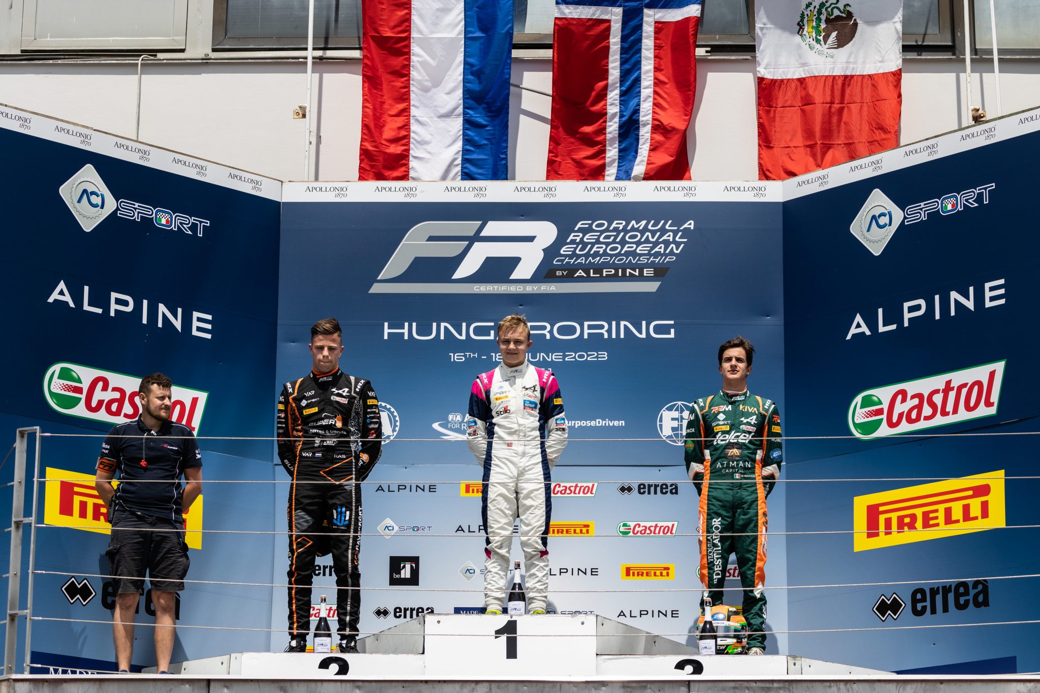 Hungaroring, Martinius Stenshorne returns to the top - Formula Regional ...
